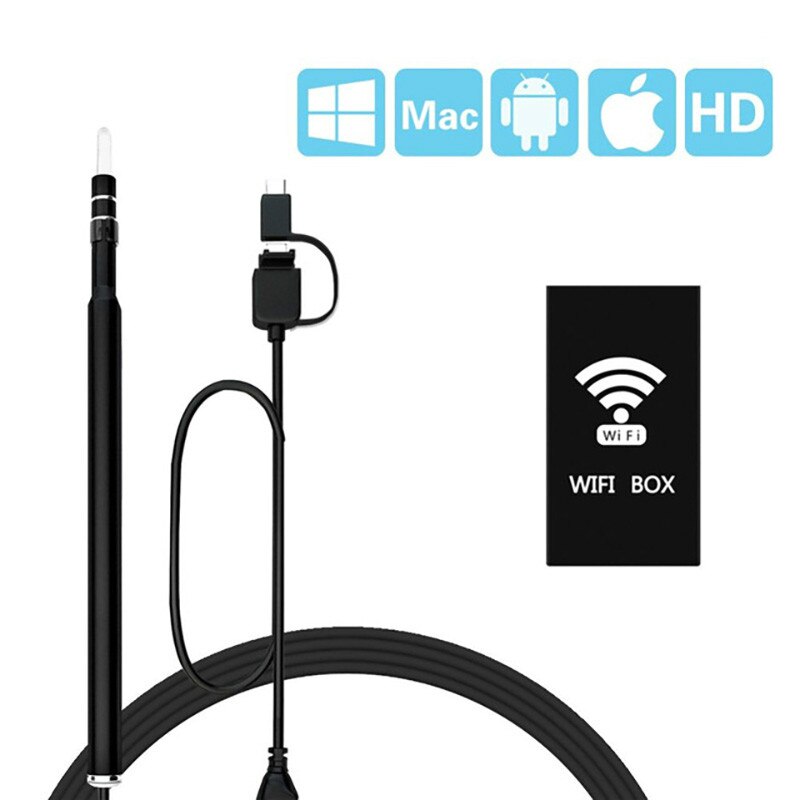 1.3mp hd trådløst endoskop for iphone android, wif... – Grandado