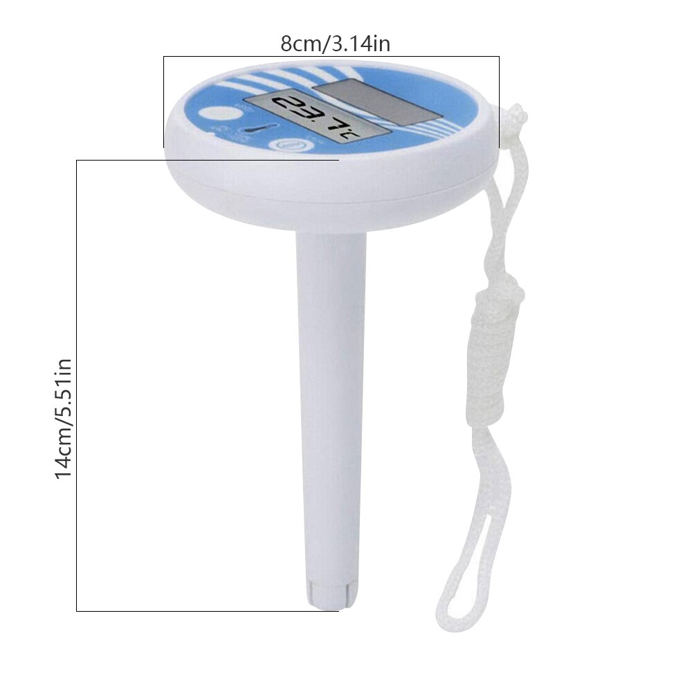 Floating Digital Pool Thermometer Solar Powered Wa... – Grandado