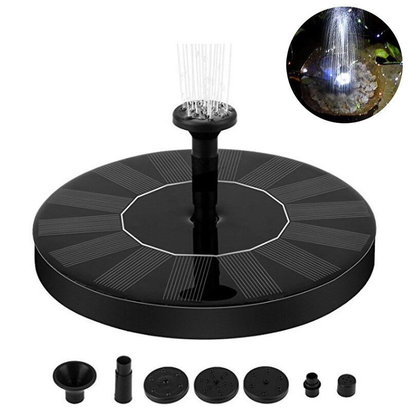 Garten Pool Solar Powered Brunnen Teich Dekoration... – Vicedeal