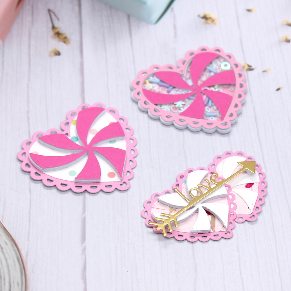 KSCRAFT Heart Peppermint Candy Metal Cutting Dies ... – Grandado