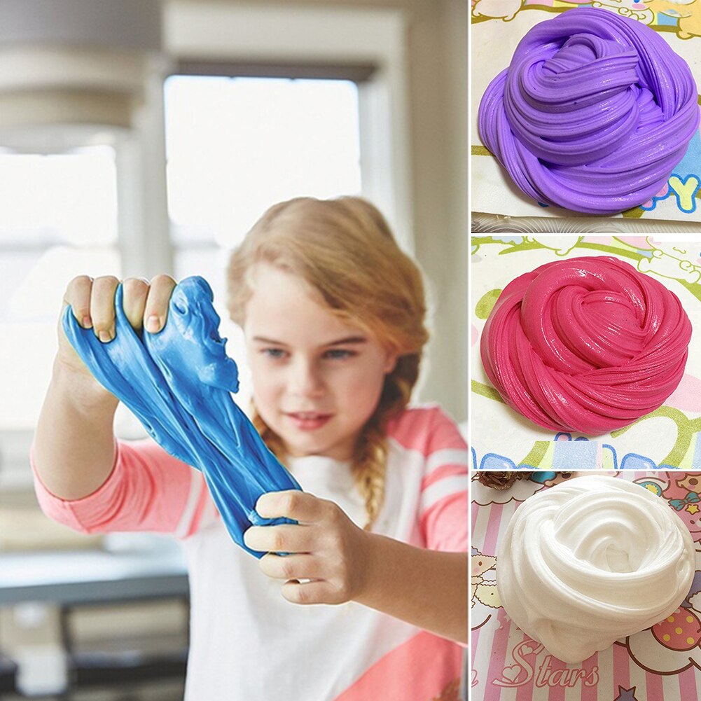 DIY Cotton Slime Snow mud clay Squishy Clay 3D Flu... – Grandado DIY Cotton Slime Snow mud clay Squishy Clay 3D Flu... – Grandado