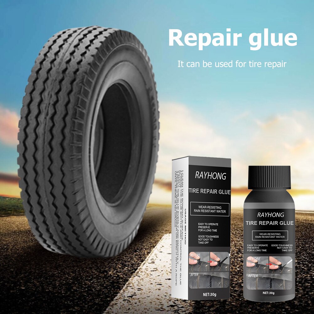 Zwarte Super Lijm Auto Rubber Reparatie Band Lijm ... – Vicedeal
