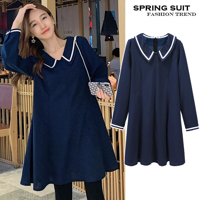 809# 2022 Spring Long Sleeve Maternity Blouse Dres... – Vicedeal