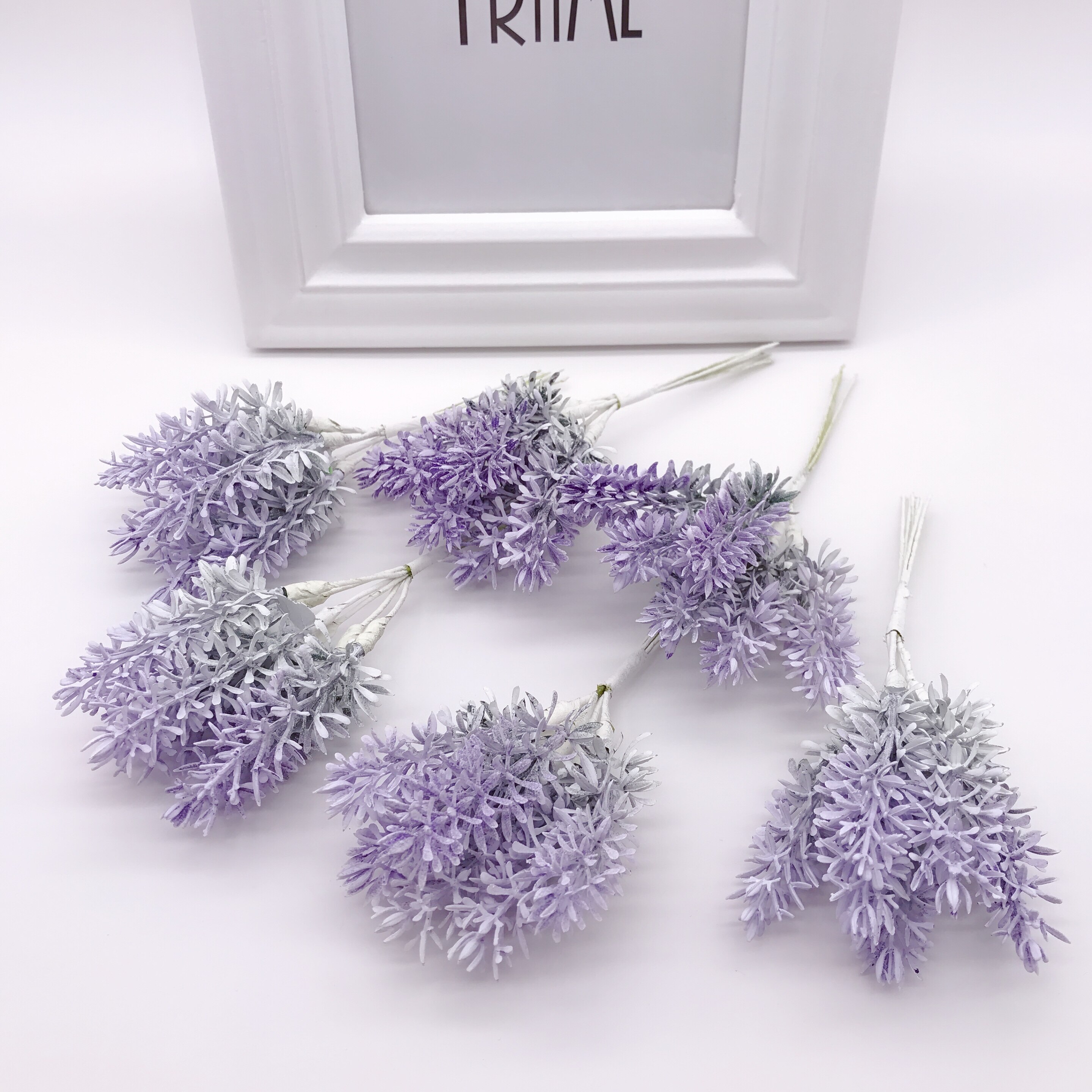 6 pcs mini lavender flowers artificial flowers han... – Vicedeal