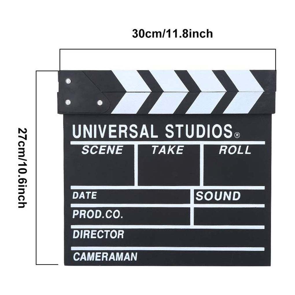 Wooden Director Movie Scene Clapboard TV Video Cla... – Grandado