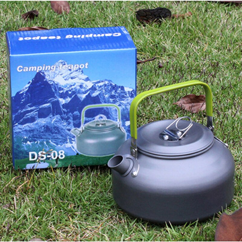0.8L/1.2L Outdoor Alloy Camping Kettle Water Kettl... – Grandado