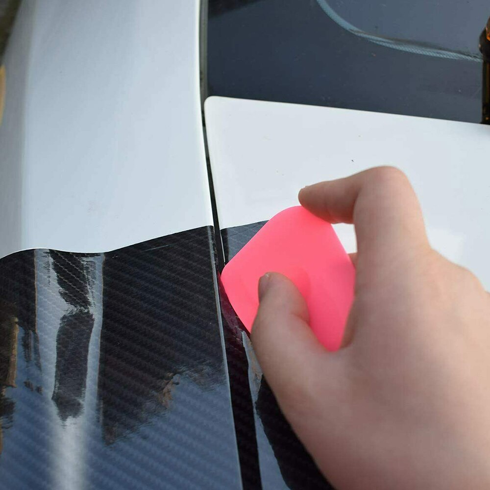 5Pcs Mini Squeegee Pink Hard Card Scraper Window T... – Grandado