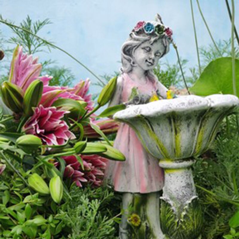 Flower Fairy Girl Solar Decoration Angel Female Re... – Vicedeal