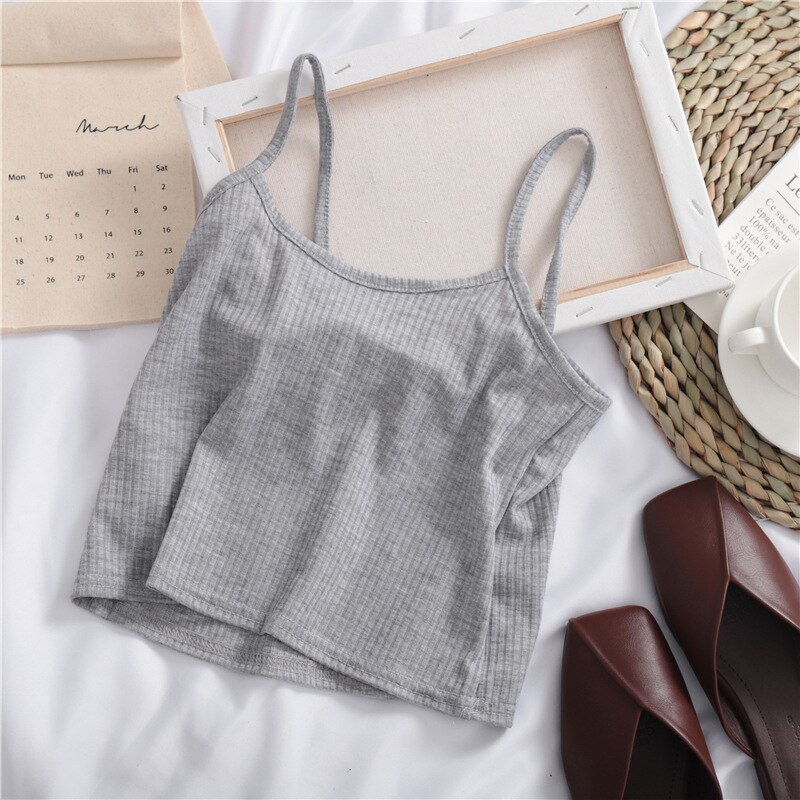 Women Tank Top Polyester Solid Color Spring Summer... – Grandado