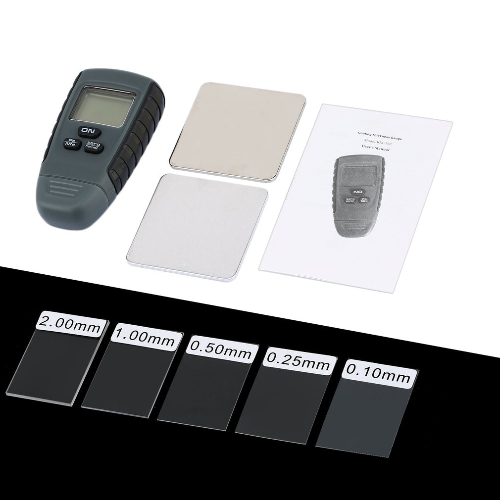 RM660 Digital Coating Thickness Gauge Car Paint Th... – Grandado