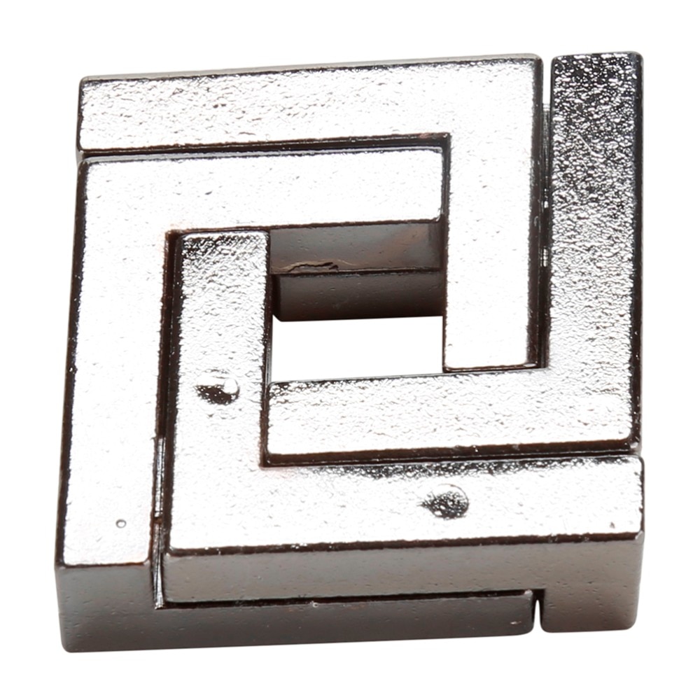 Alloy Square Lock Puzzle Brain Tester IQ Test Tale... – Grandado