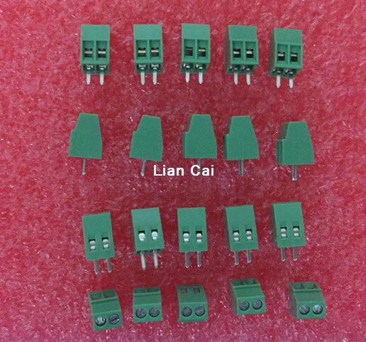 10pcs 2 Poles/2 Pin 2.54mm PCB Universal Screw Ter... – Vicedeal