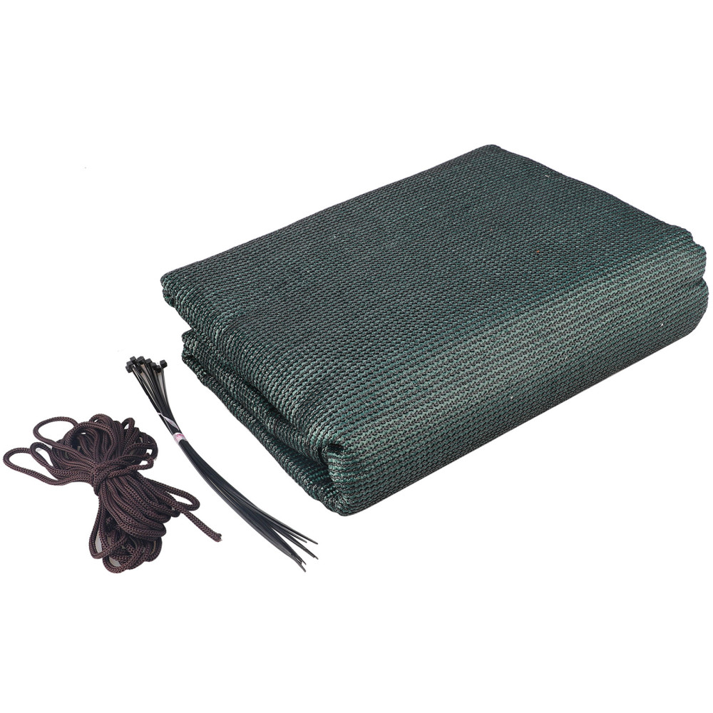 Sunscreen Shade Cloth Net Dark Green Mesh Balcony ... – Grandado