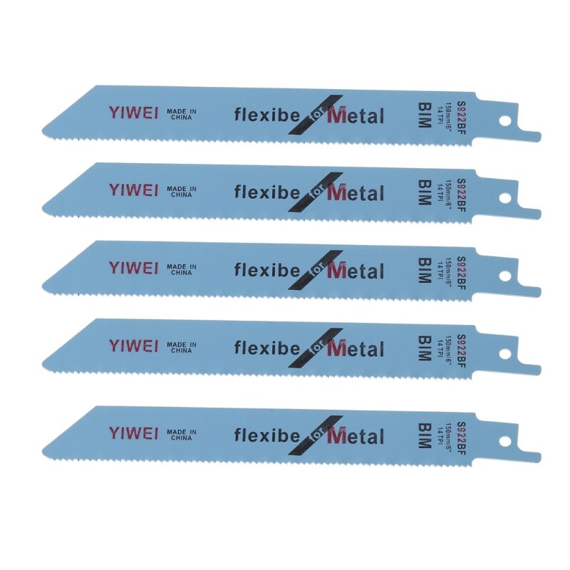 5 pièces 152mm coupe alternative lame de scie S922... – Grandado
