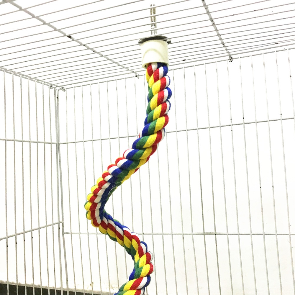 Bird Toys Hanging Multicolor Rope Toys Type For Ro... – Vicedeal