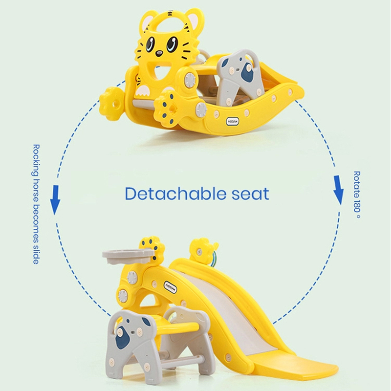 Baby Rocking Horse Chair Slide 2 In 1 Children Pla... – Grandado