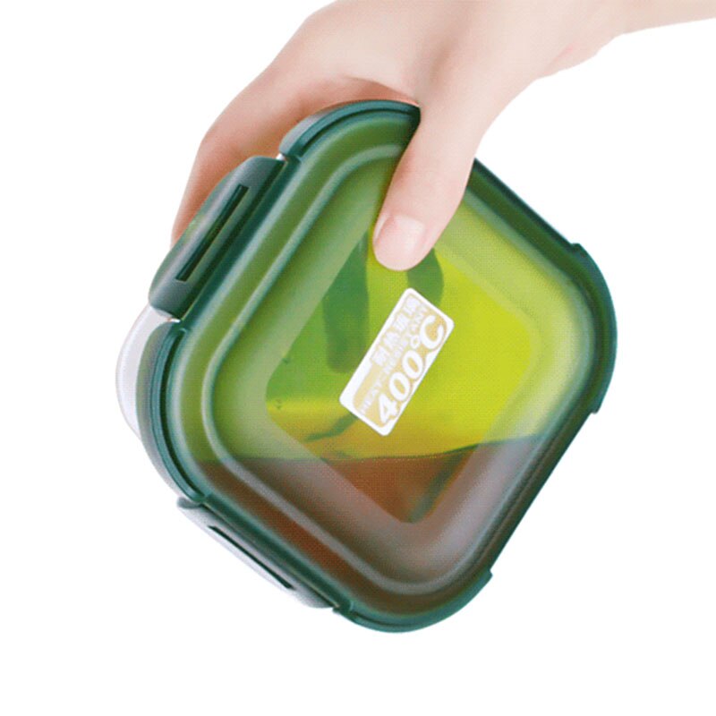 Lunch Box Glass Microwave Bento Box Food Storage B... – Grandado