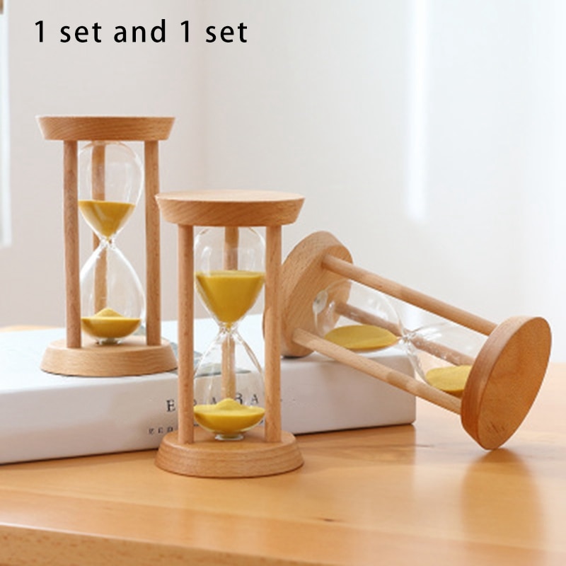 30 Minutes Wooden Hourglass Timer Living Room Desk... – Grandado