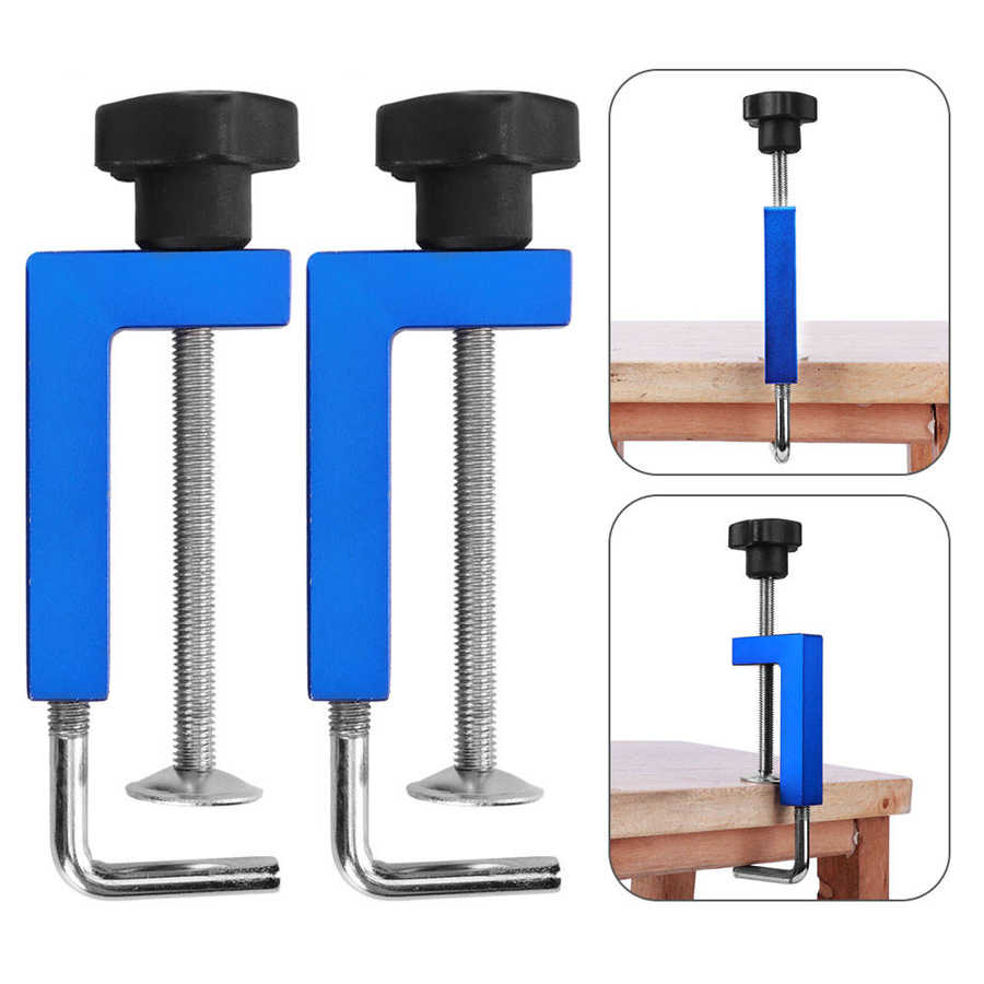 2Pcs Fence Clamps Blue Universal Multi-Functional ... – Grandado
