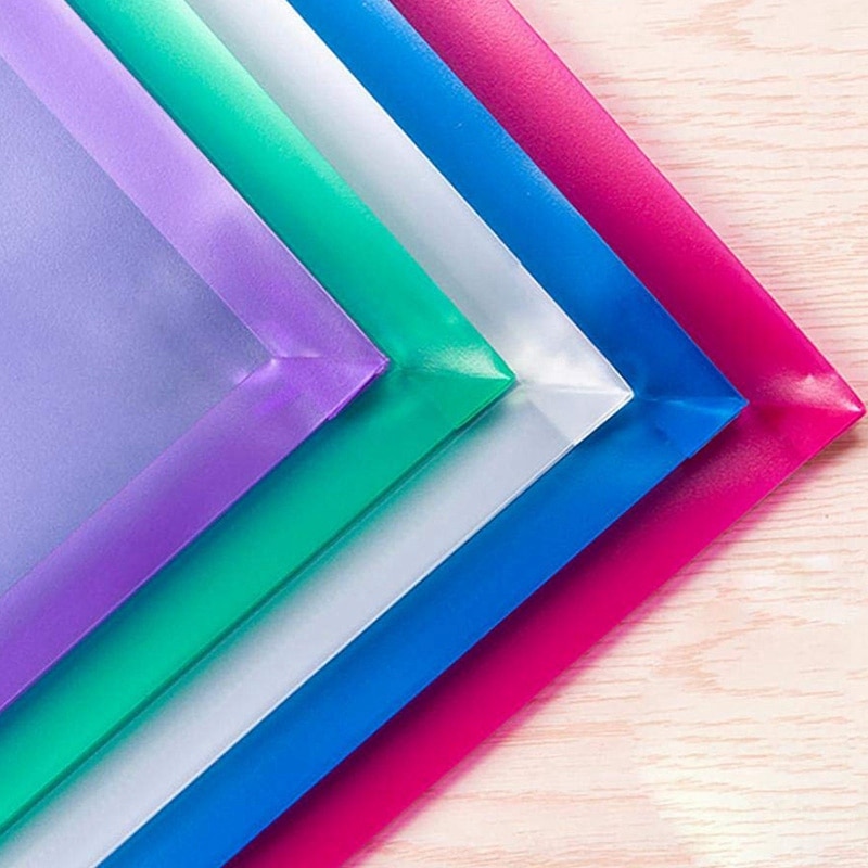 10 Packs Plastic Zip Envelopes Letter Size Holder ... – Grandado