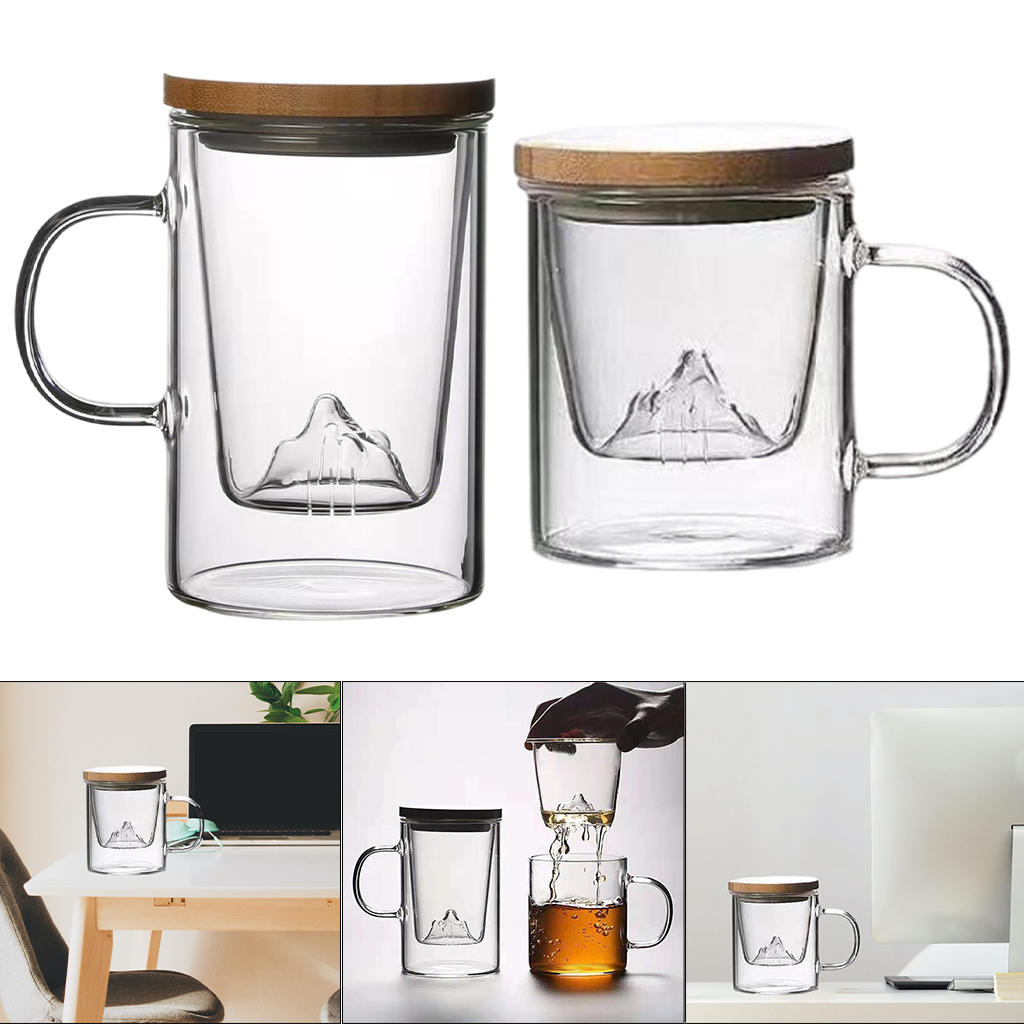 Double Wall Cup Clear Anti Broeien Thee Cup Voor O... – Vicedeal