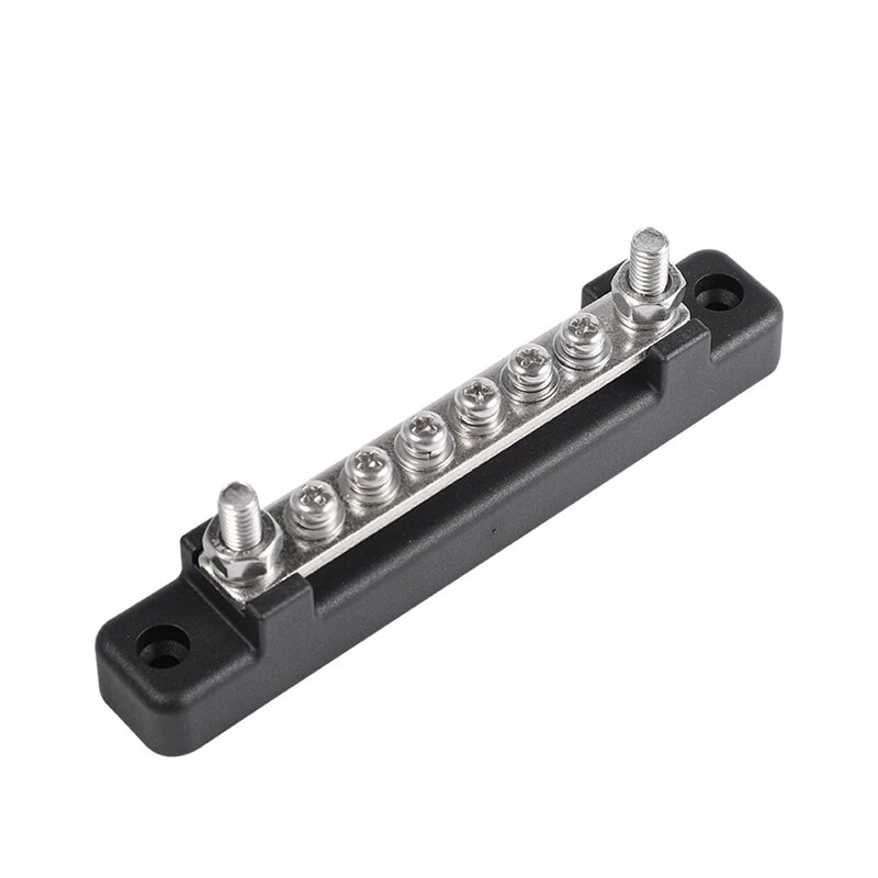 6 Way Solids Wiring Bus Bar And Cover Grounding Di... – Grandado