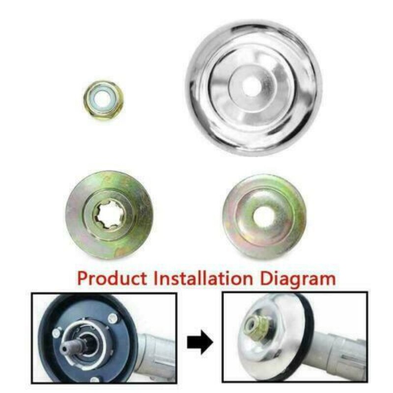 Weeding Head Adapter Lawnmower Blade Adapter Nut F... – Grandado