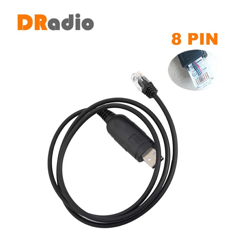 DRadio 8Pin USB Programming Cable For Motorola GM1... – Grandado