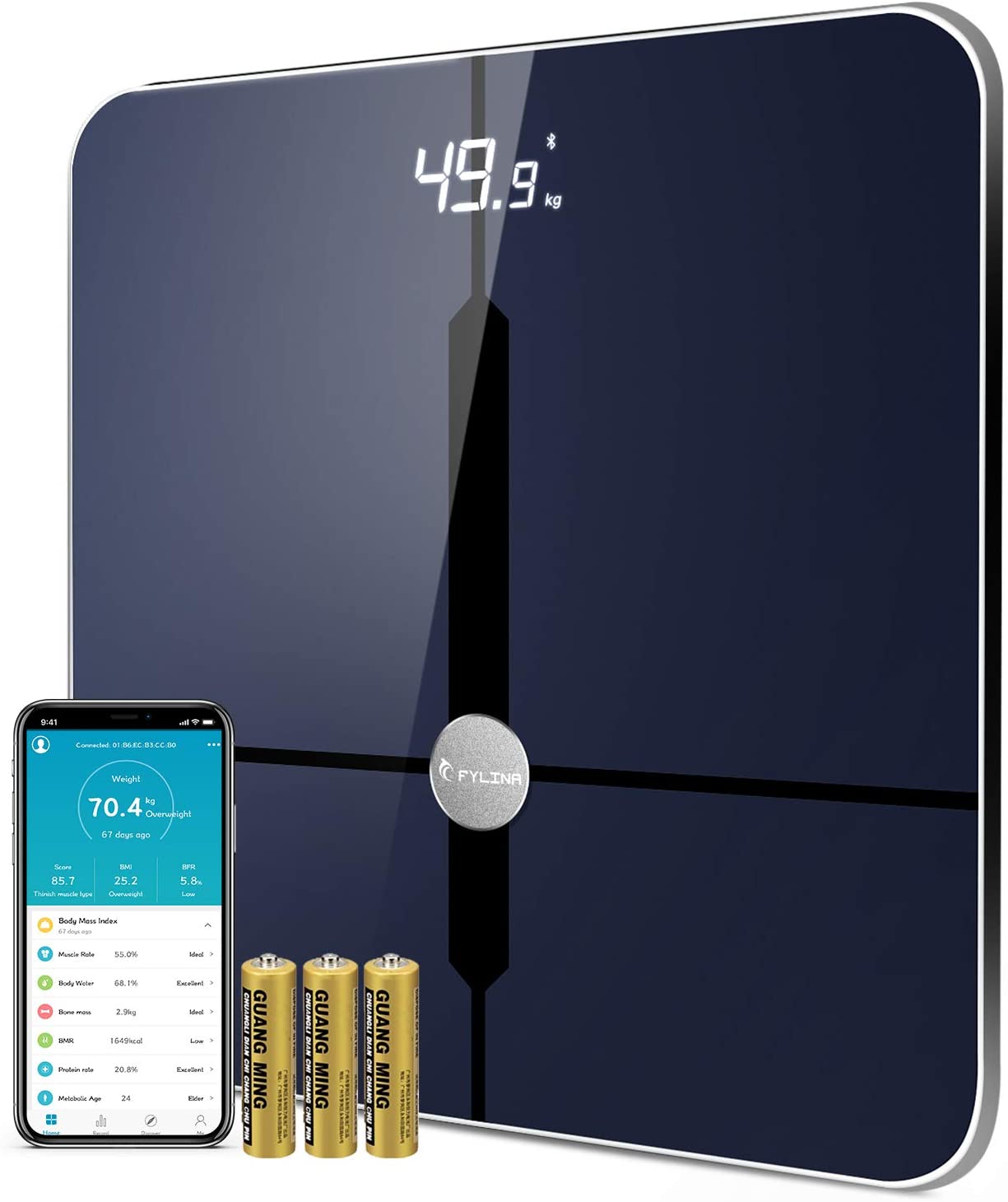 ITO Bluetooth Body Fat Scales With App Digital Per... – Vicedeal