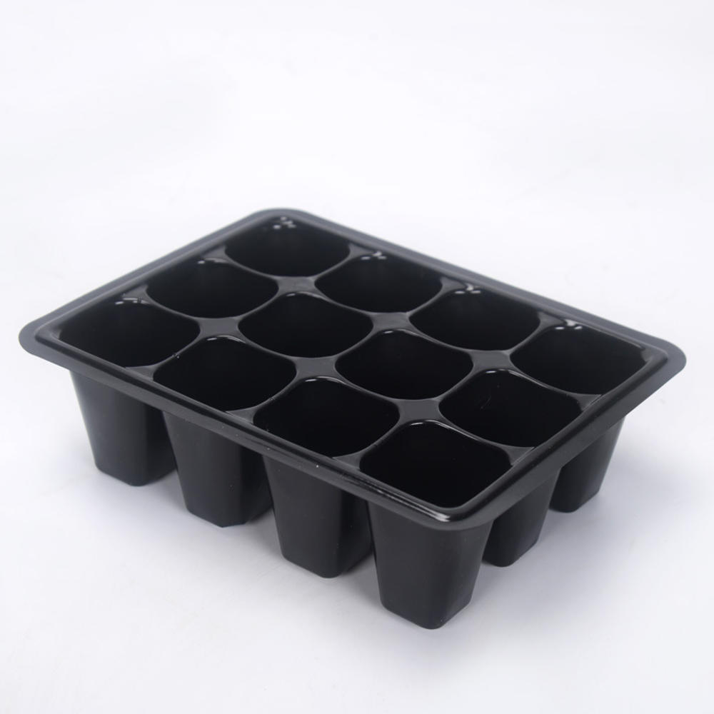 6/12 Plastic Nursery Pots Planting Seed Tray Kit P... – Grandado