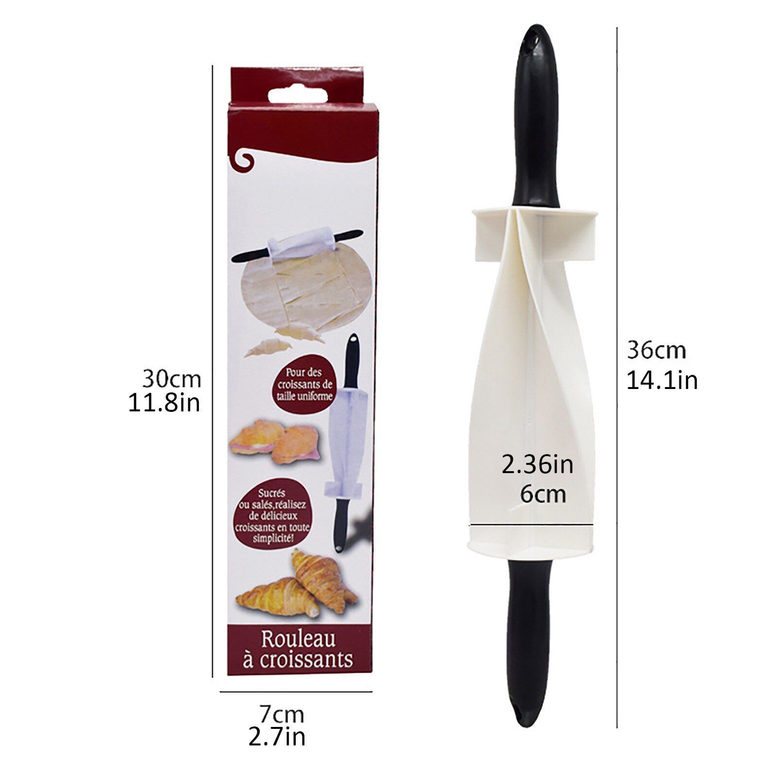 Multifunction Diy Bread Rolling Pin Cutter Mold Ma... – Vicedeal