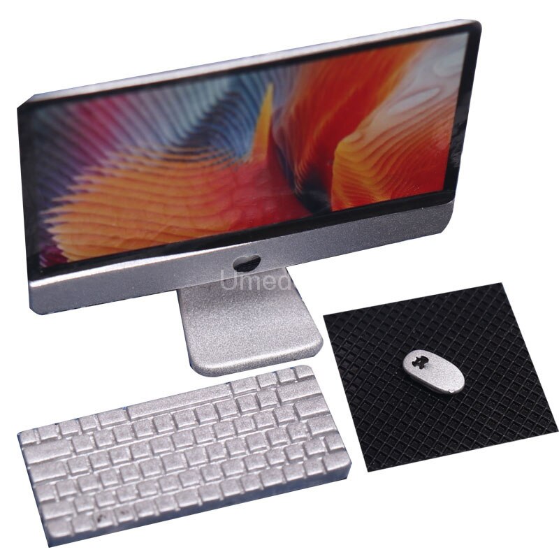 1/12 Scale Miniature Dollhouse Desktop Computer Mi... – Grandado