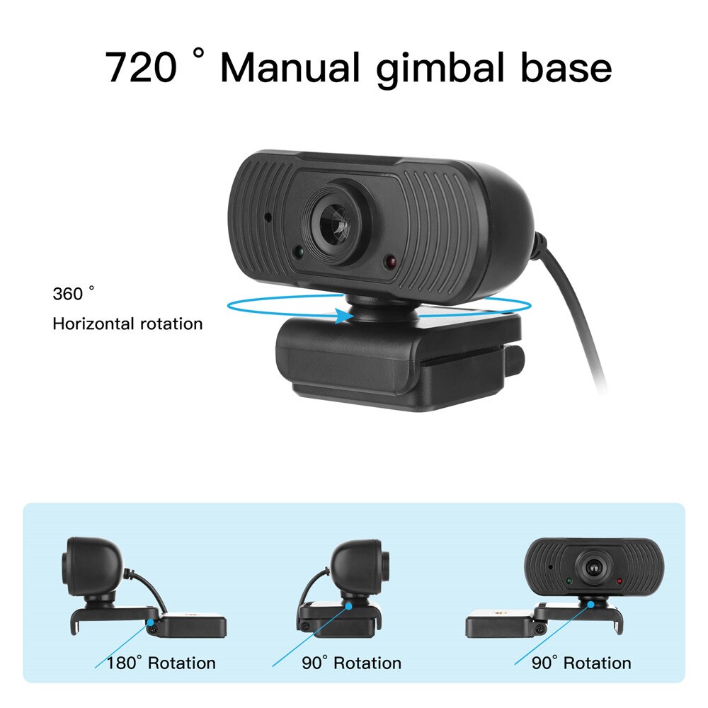 Webcam Full Hd 1080 P Webcams Usb Met Microfoon Vo... – Vicedeal