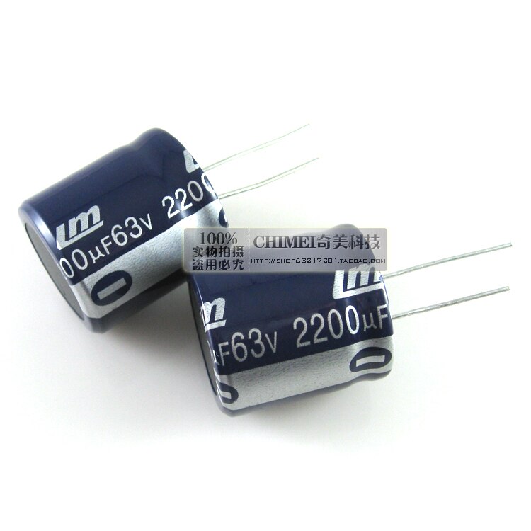 Electrolytic capacitor 63V 2200UF capacitor – Vicedeal