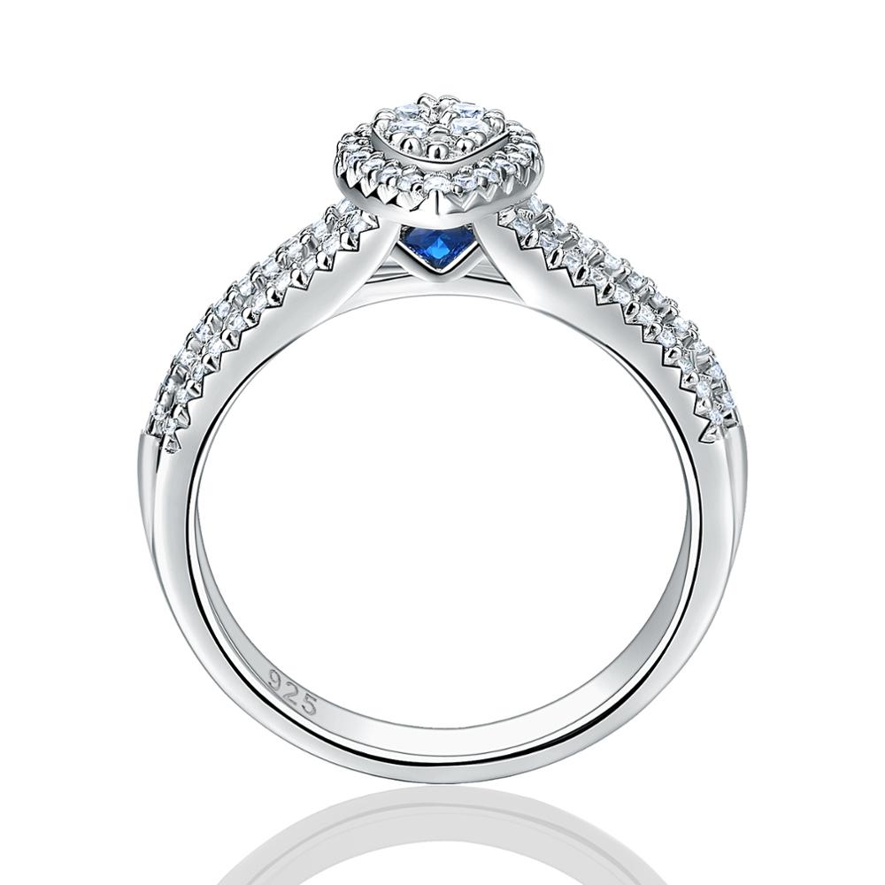 Newshe 925 Sterling Silver 2Pcs Pear Shape AAA Zir... – Grandado