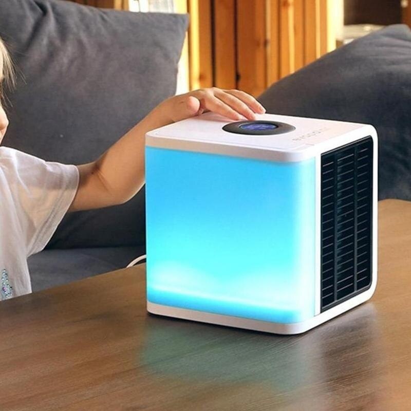 Colorful lights USB Personal Space Cooler Air Cond... – Grandado