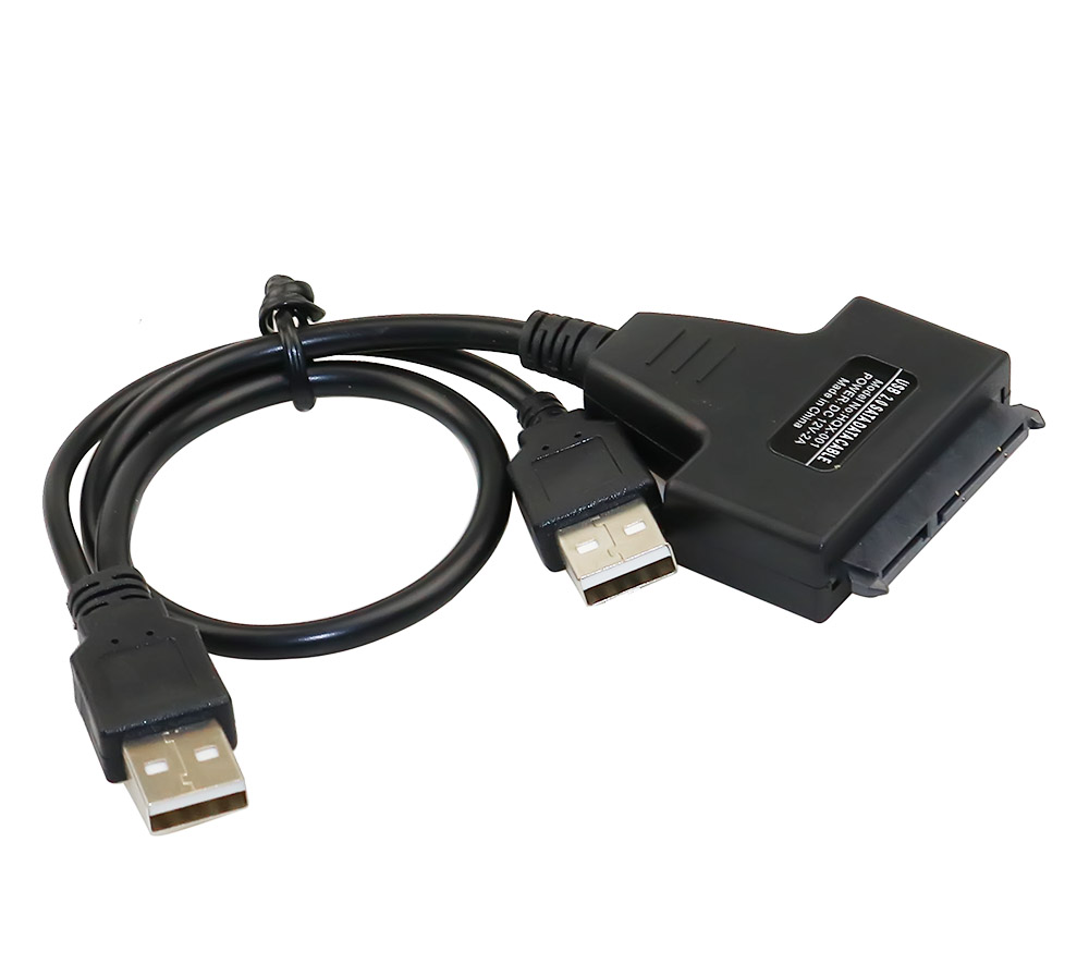 Usb 2.0 Naar Sata 7 + 15 Pin Adapter Kabel Voor 2.... – Vicedeal