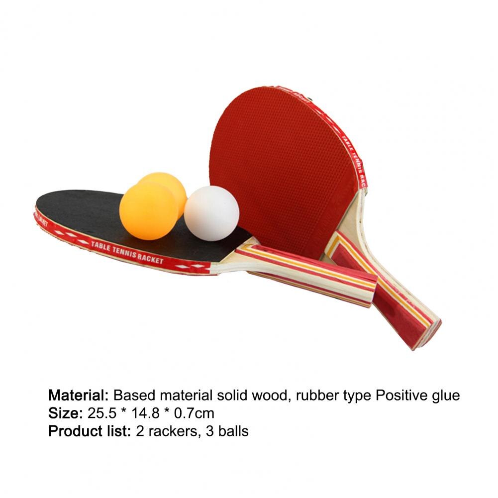 1Set Portable Entertainment Training Ping Pong Rac... – Grandado