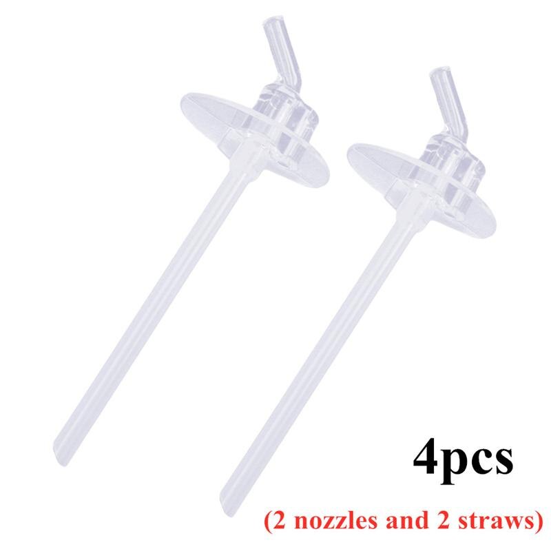 4 Stuks Vervanging Rietjes Cap Siliconen Rietje Be... – Grandado