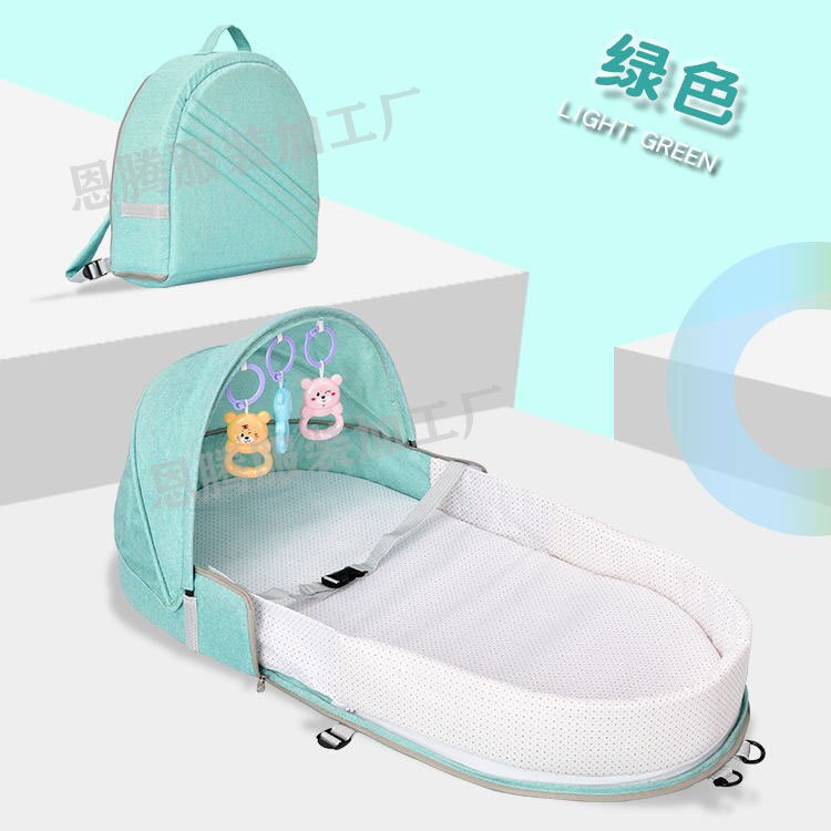 Co-Sleeping Cribs baby cradle travel bed easy fold... – Grandado