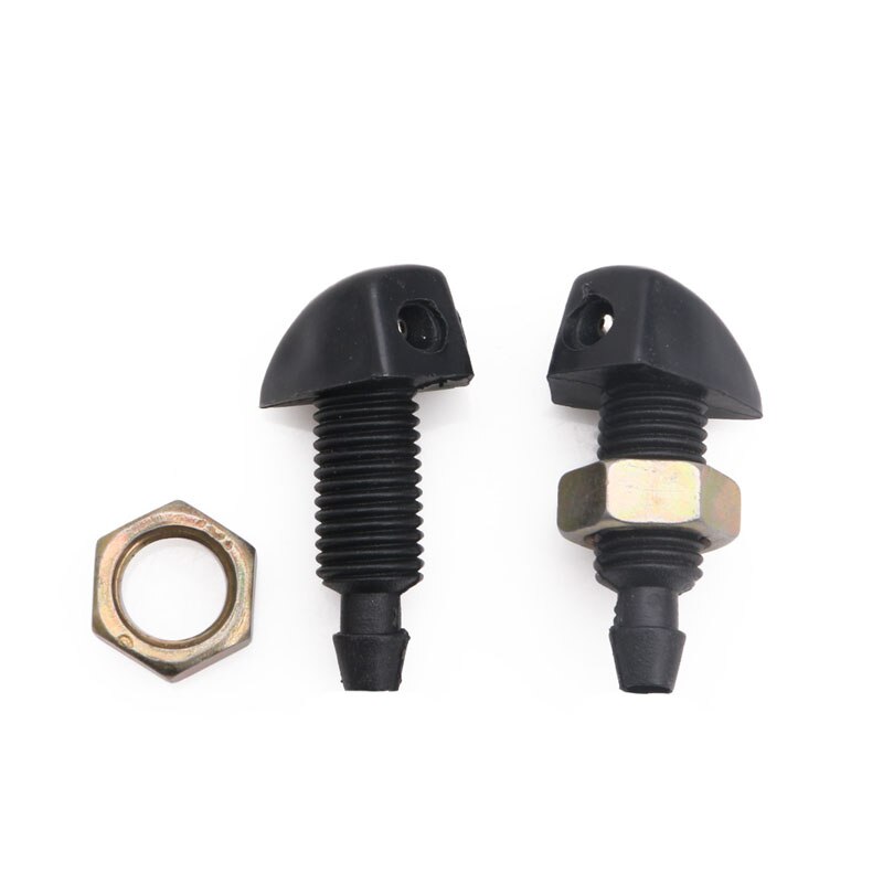 2Pcs Black Plastic Window Windshield Washer Spray ... – Vicedeal