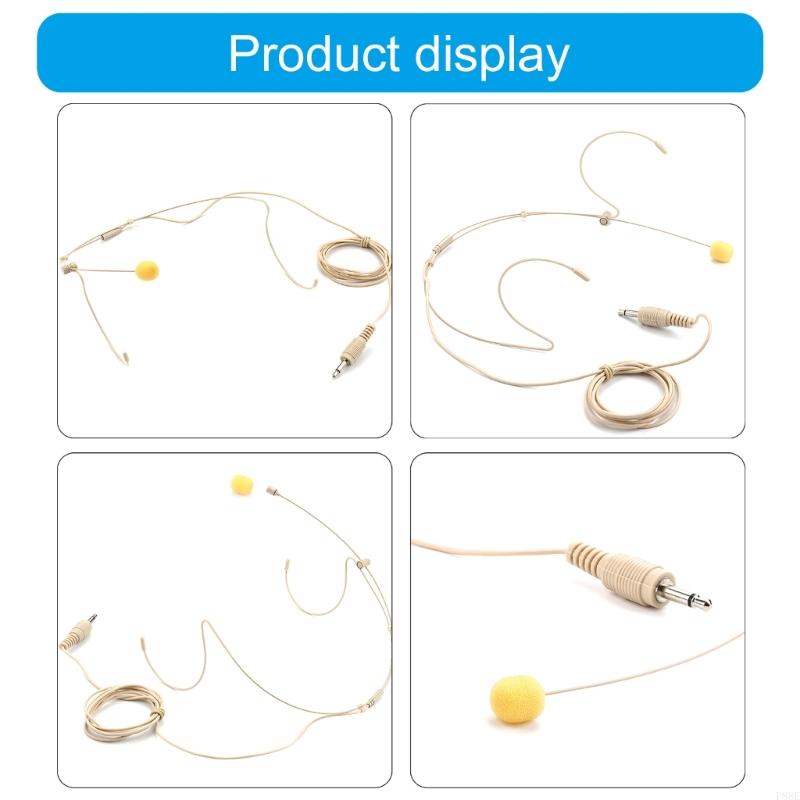 P88E Headset Headworn Microphone Double Over Ear E... – Vicedeal