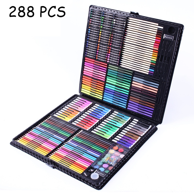 288PCS Watercolor Drawing Art Marker Brush Pen Set... – Grandado