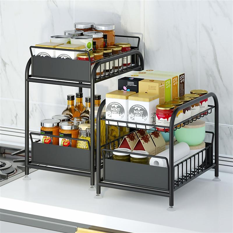 Kitchen Under Sink Organizer and Storage Under Sin... – Grandado