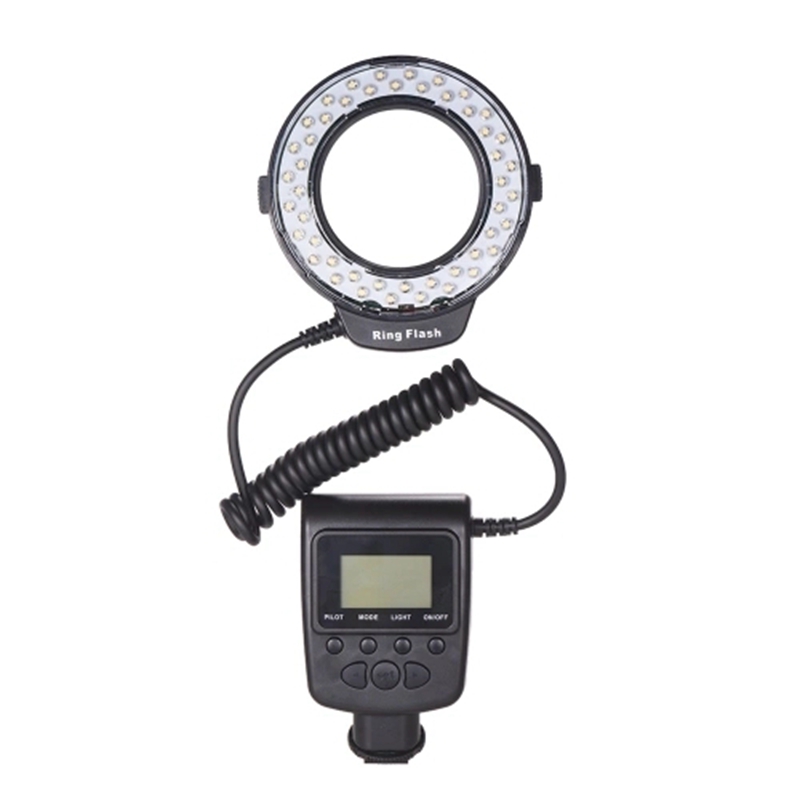 HD-130 Macro LED Ring Flash Light LCD Display 3000... – Grandado