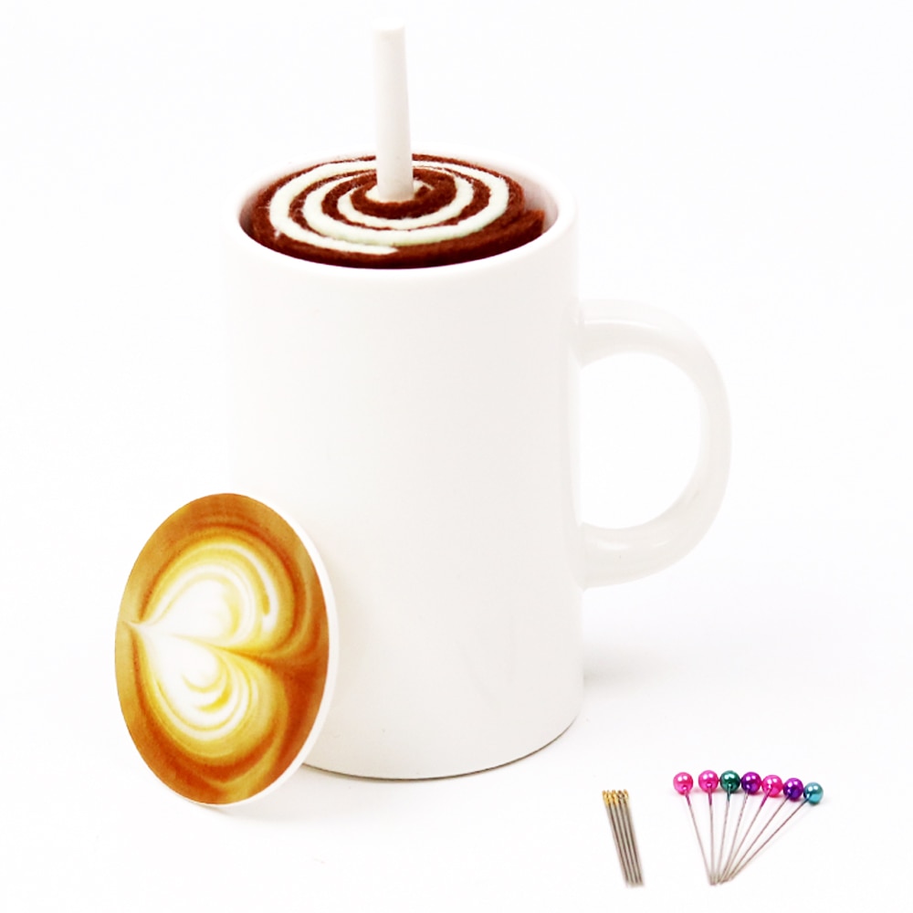 1pc Coffee Cup Shape DIY Craft Needle Pin Cushion ... – Vicedeal