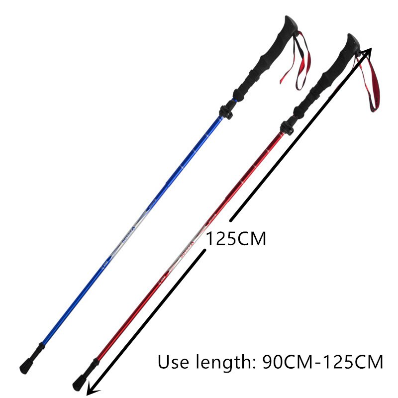 2 pc Wandelen Wandelstokken Aluminium Trekking Pol... – Grandado