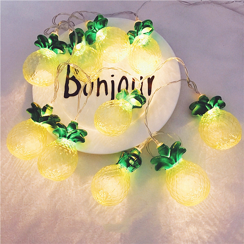 Pineapple String Light Led Garland Curtain Fruit L... – Vicedeal