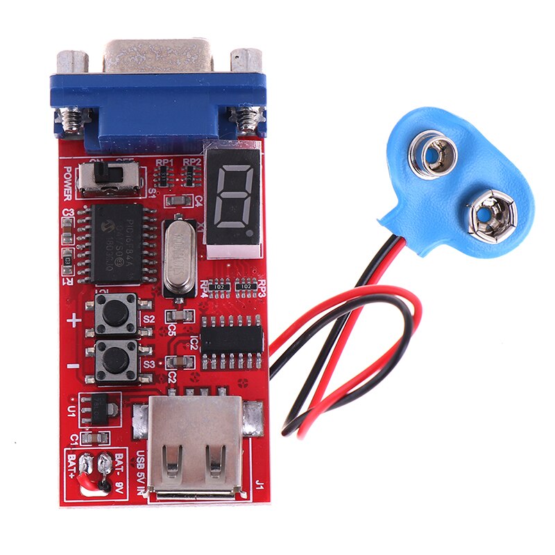 DC 9V VGA Signal Generator LCD Tester 15 Signal Output Battery Power ...