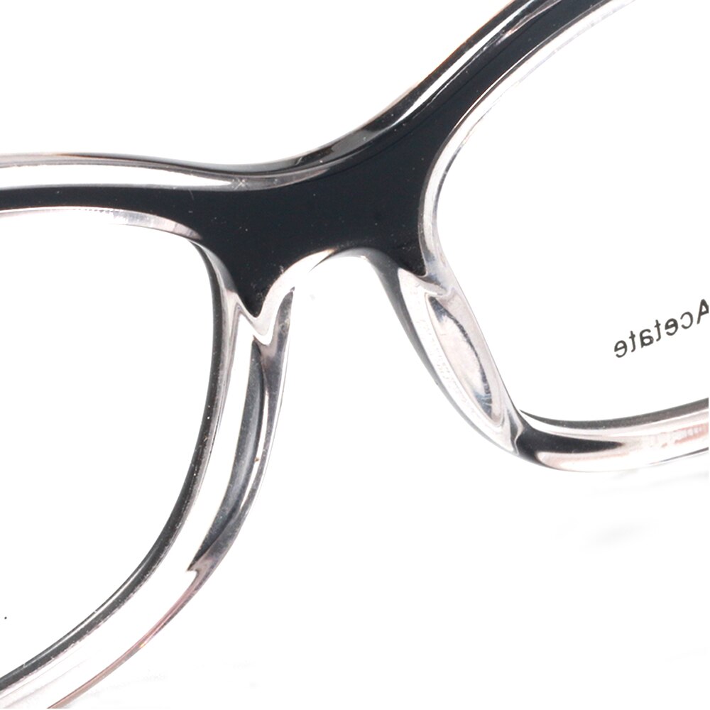 Women cateye Eyeglass Frames for women round aceta... – Grandado